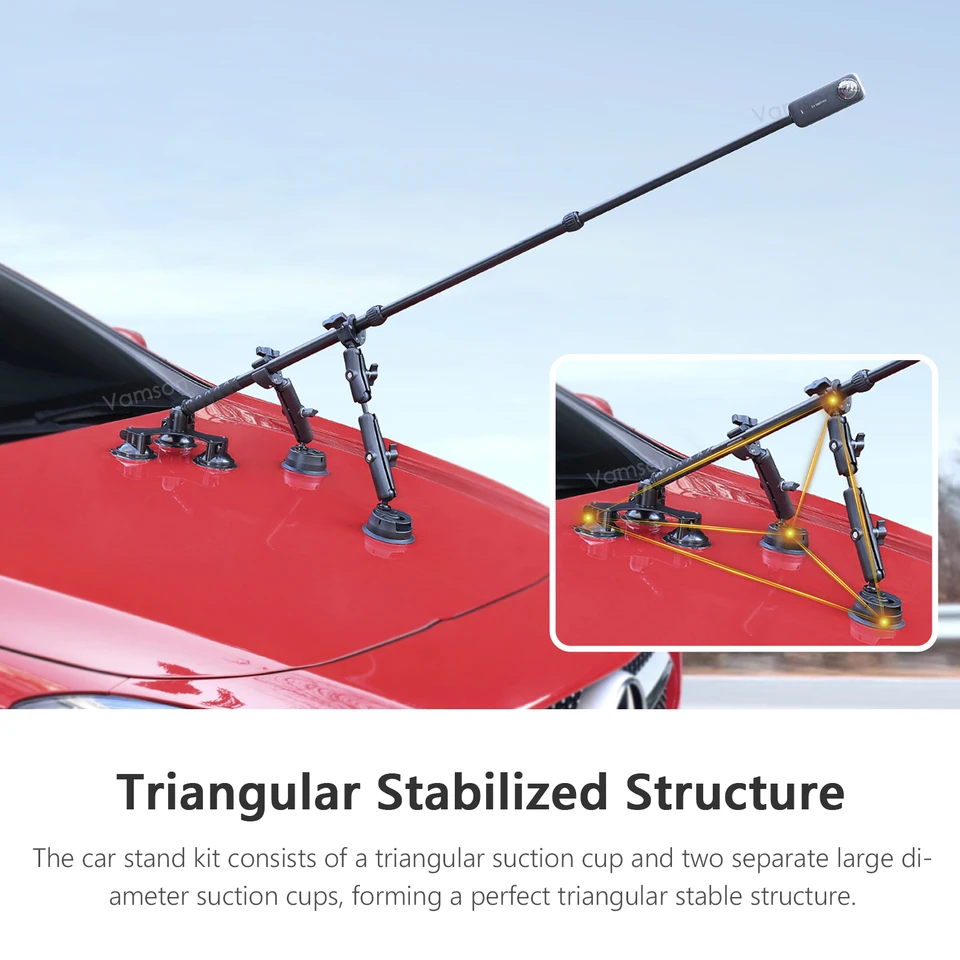 Insta360 X5 CYNOVA For Silicone Stand Base Upright Holder For Insta 360 ...