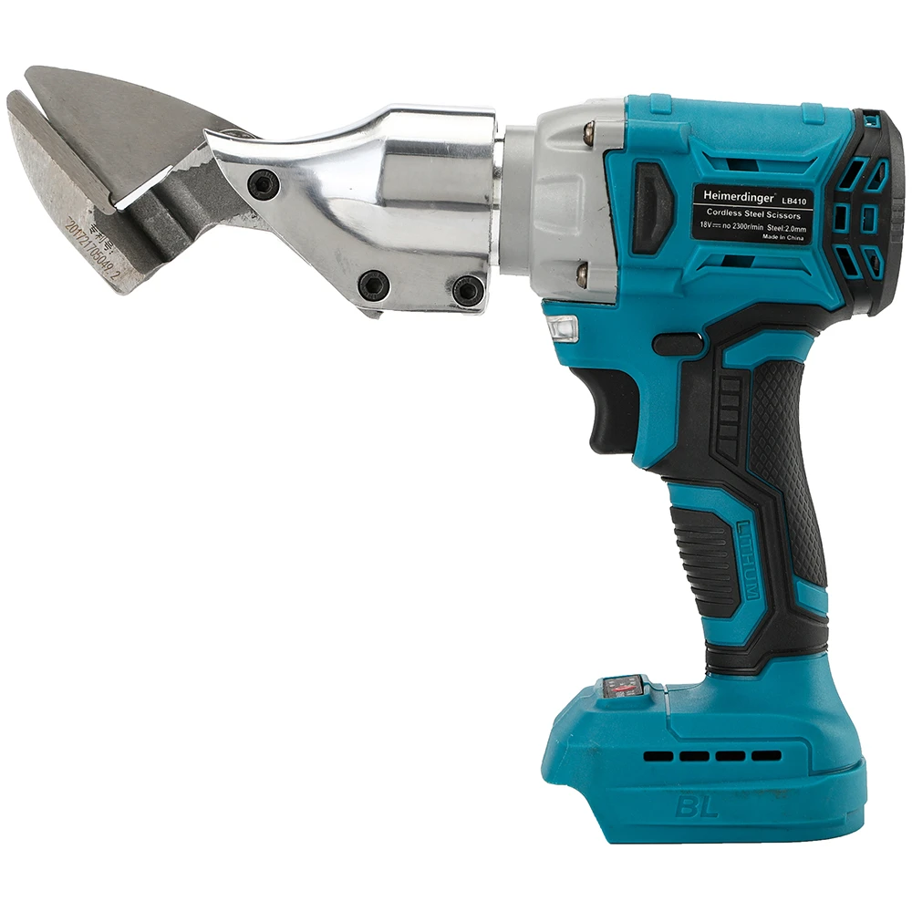 18V Cordless Iron Steel Scissors Carbon Steel Cutter Metal Cutting ...