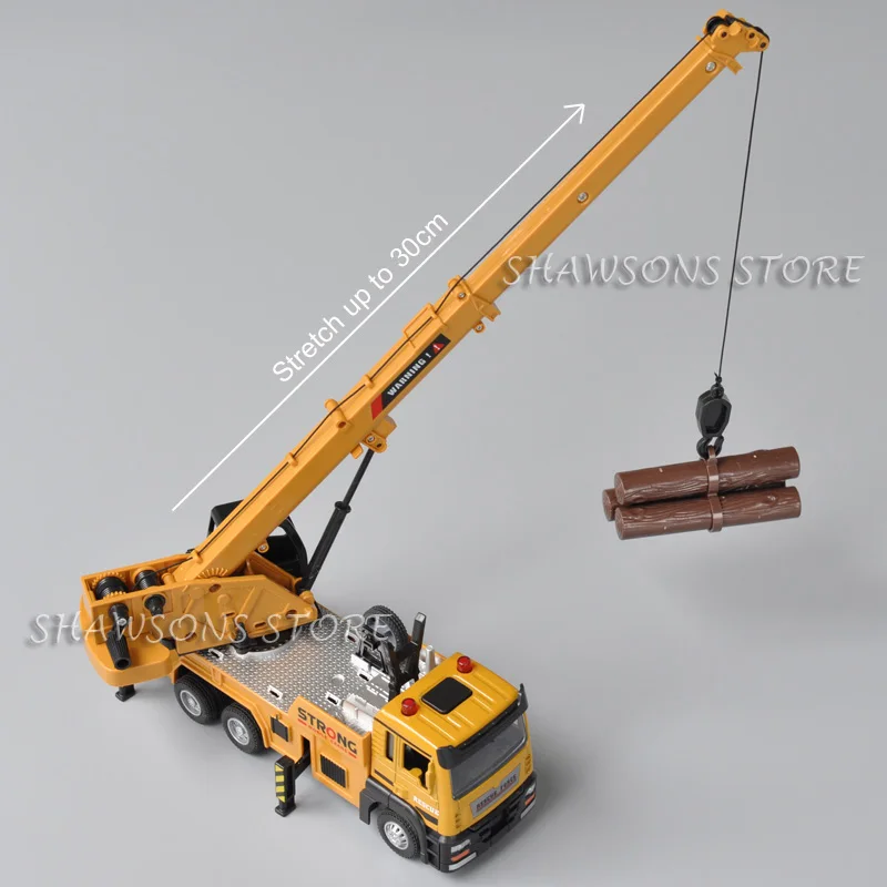 1-50-Diecast-Model-Truck-Toy-Engineering-Vehicle-Heavy-Crane-Miniature ...