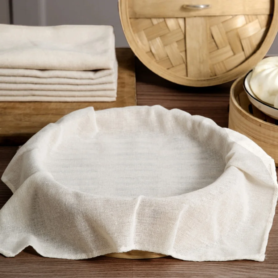 2pcs-cotton-Steamer-Cloth-high-density-curd-cloth-filter-soybean-milk ...