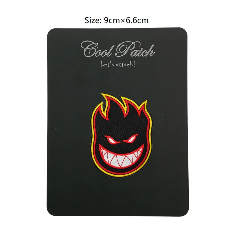 3-54-Spitfire-Skateboard-Wheel-Fire-Devil-P1312-Embroidered-Ironon ...