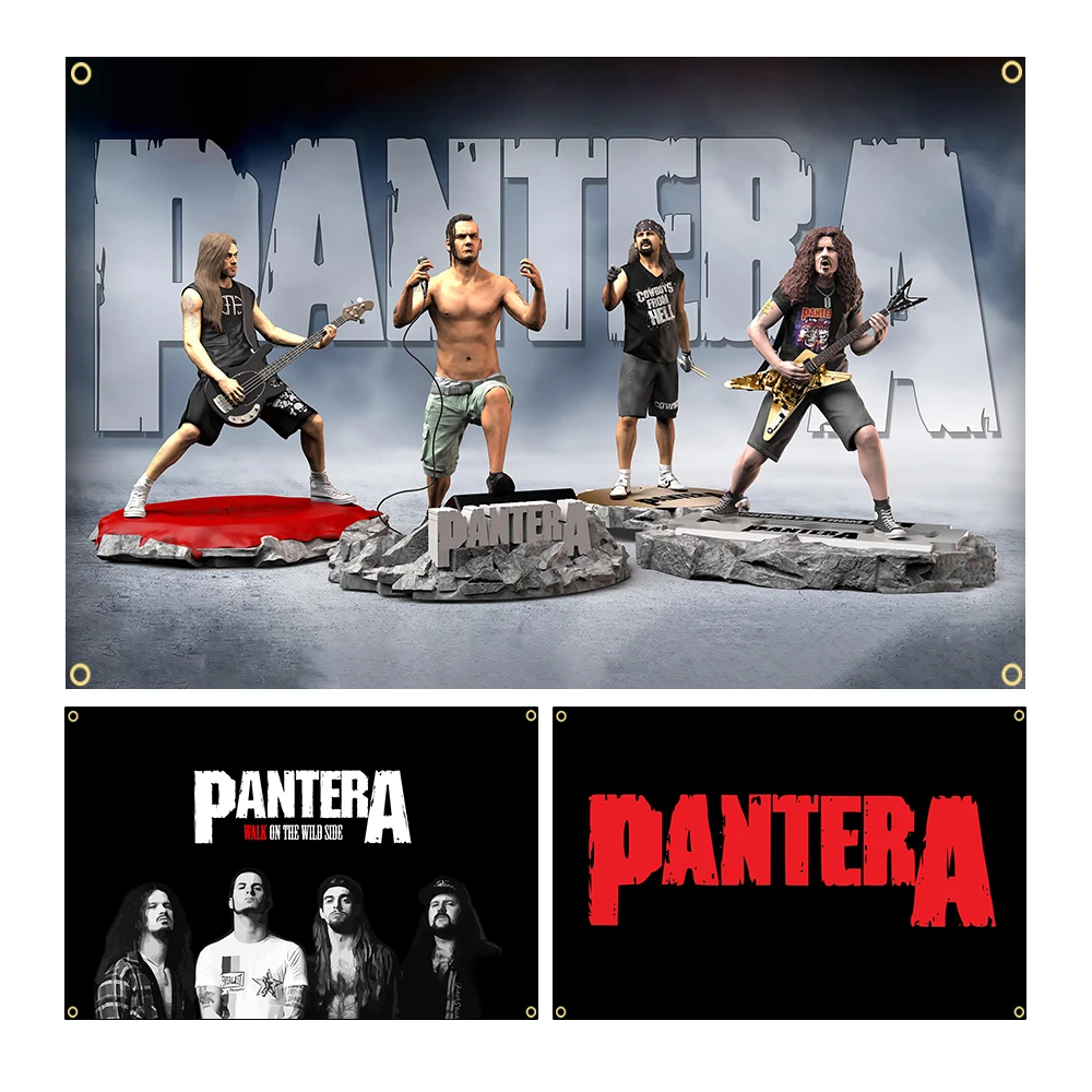 3Jflag 90x150cm Panteras Music Band flag Underground Metal pop singer ...