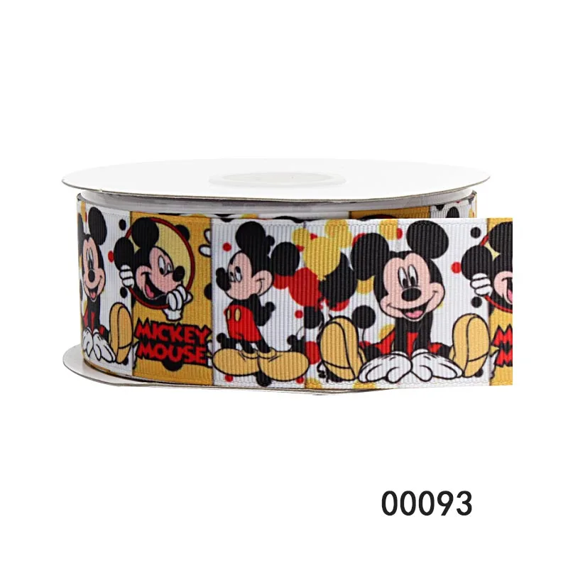 7/8" 22MM Disney cartoon character mickey mouse ribbon| | - AliExpress