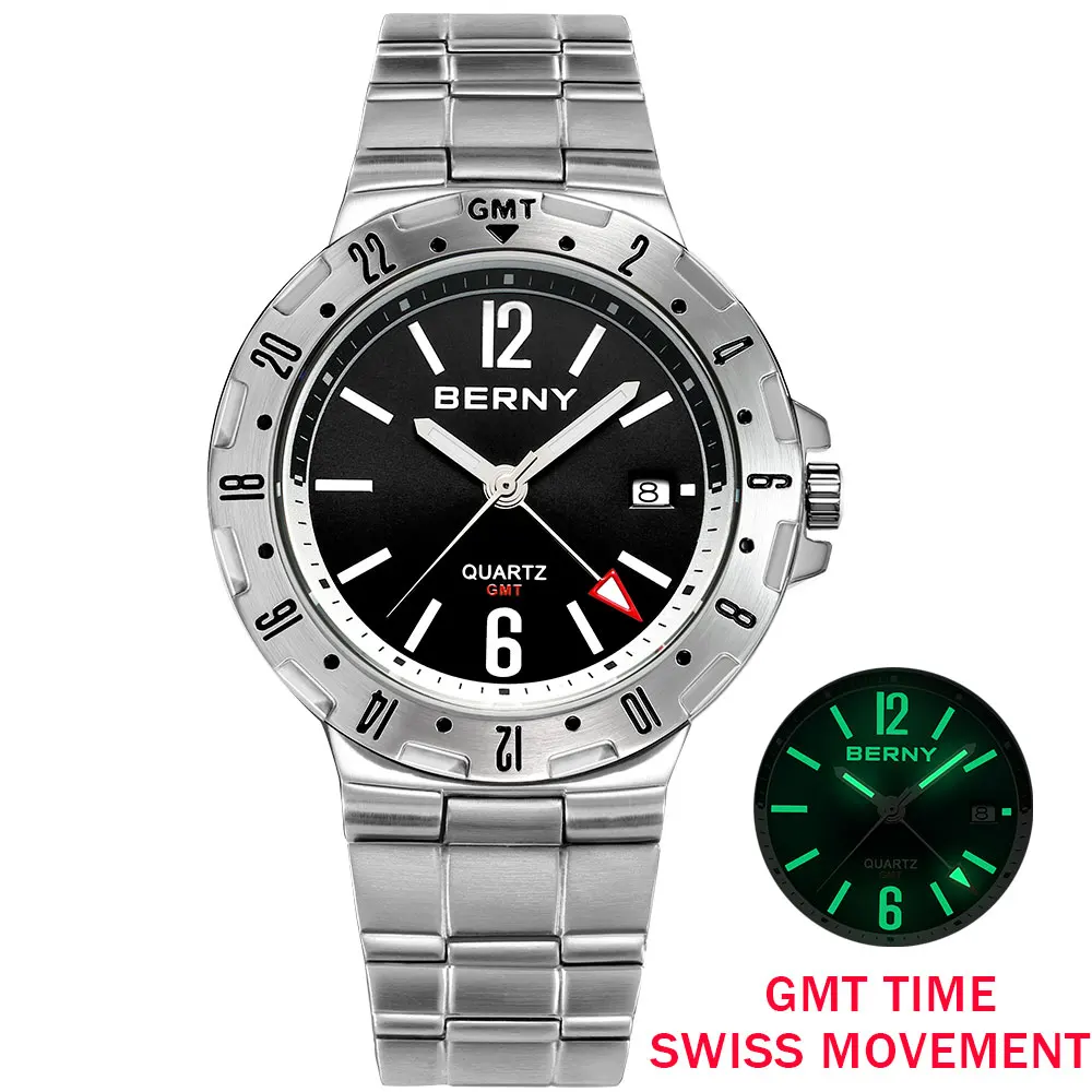 Swiss Military Watch | Men's Swiss Watches | Berny Men's Watches ...