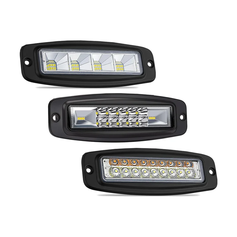 Car-Light-Assembly-LED-Work-light-Bar-Flood-Spot-Flashing-Fog-lights ...