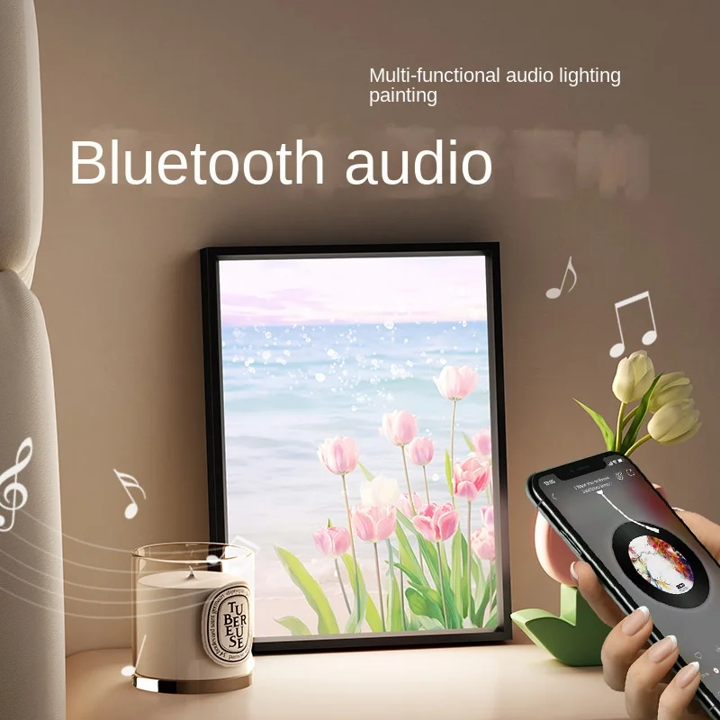 Professional-Bluetooth-Speaker-Painting-Art-Decoration-Lighting ...