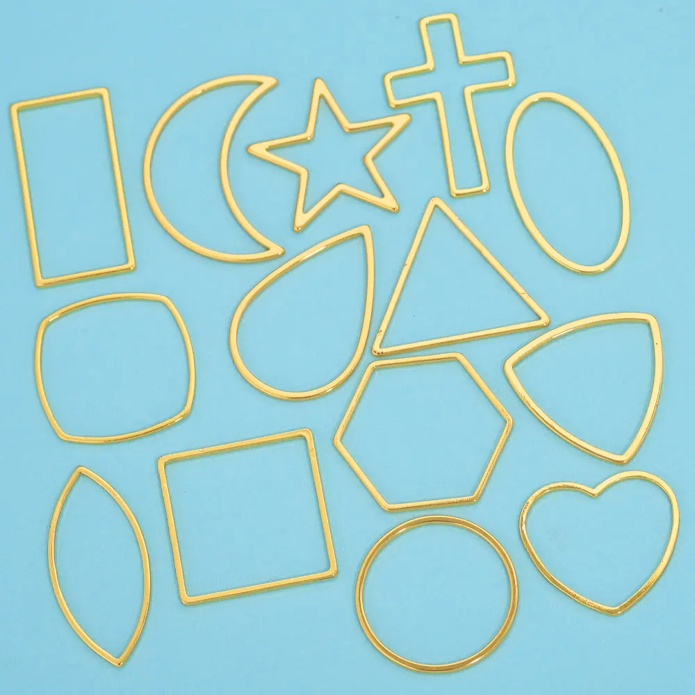 10pcs-Stainless-Steel-Open-Bezels-Hollow-Pressed-Resin-Frame-Mold-Bezel ...