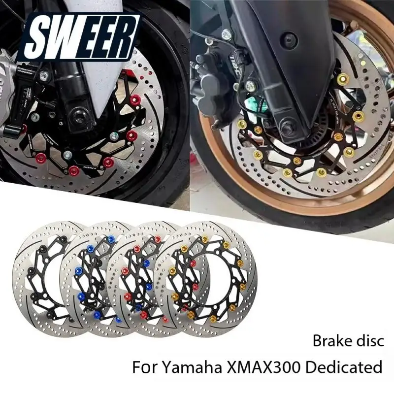 Motorcycle-Accessories-300MM-Brake-Disc-Rotor-For-YAMAHA-XMAX300 ...