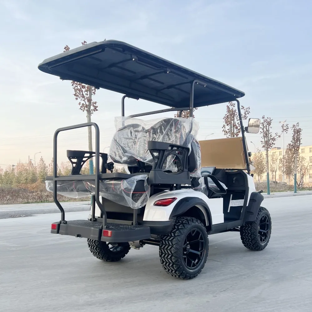 Brand-New-4-seater-5000W-Powerful-Motor-4-Wheel-Electric-Club-Car-Golf ...