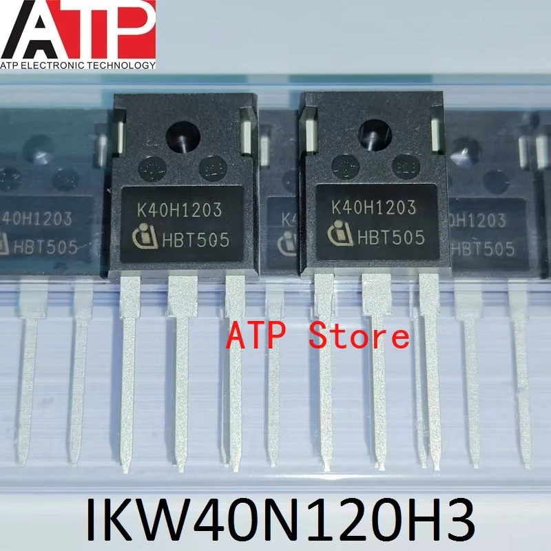 10 pçs/lote 100% Novo Original IKW40N120H3 K40H1203 TO-247 Transistor ...