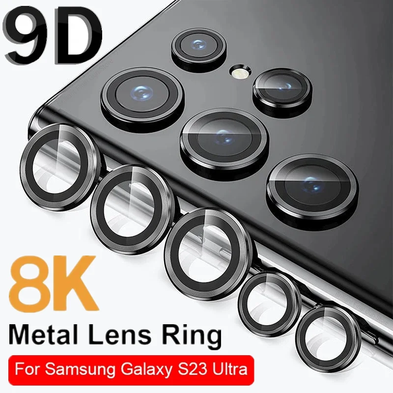 Camera Lens Protector Glass for Samsung S23 Ultra Plus Full Cover Lens ...