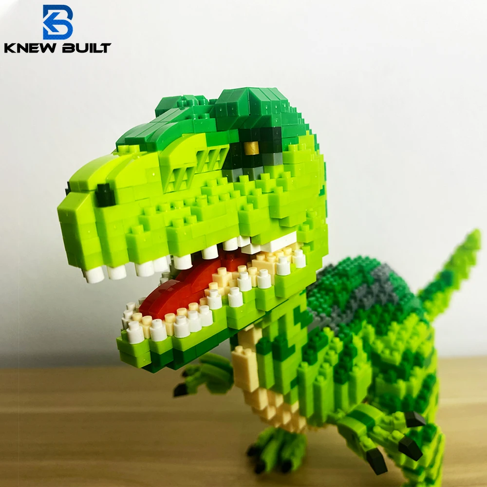 Knew-Built-Dinosaur-Tyrannosaurus-Rex-or-Velocira-Models-Micro-Mini ...