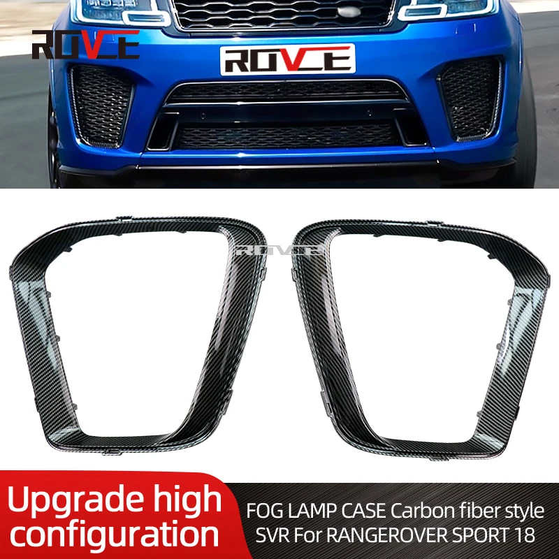 ROVCE Fog Light Lamp Cover Fog Lights Frame For Land Rover Range Rover ...