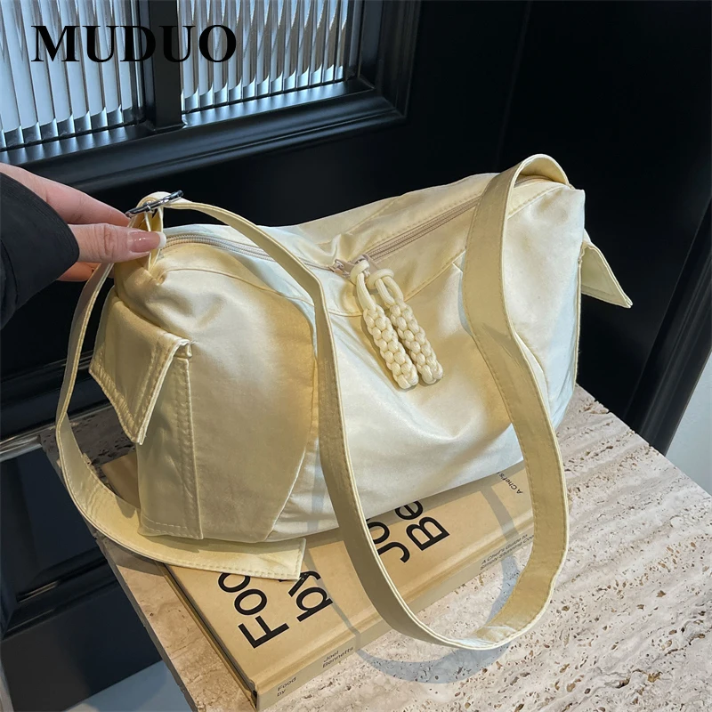 2023-MUDUO-High-Quality-Fashion-Shoulder-Bag-Casual-Trend-Crossbody-Bag-Large-Capacity-Solid ...