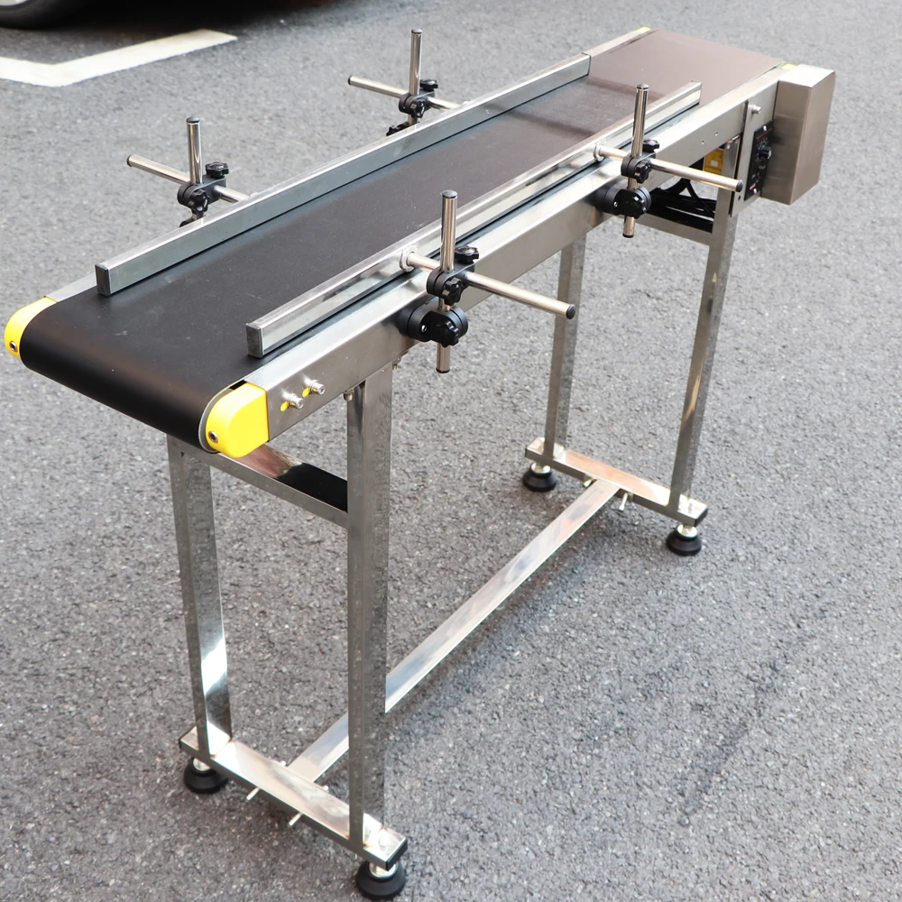 Stainless Steel Conveyor Belt 1000mm 1200mm Vending Machine Track Cargo ...