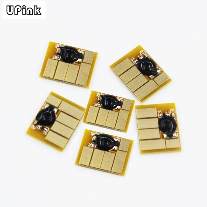 6pcs ink cartridge chip For HP 72 hp72 Permanent chips For HP T610 T620 ...