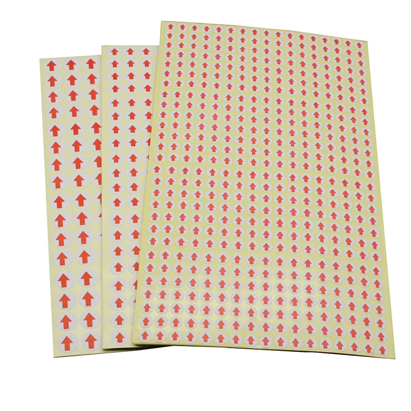 15-sheets-Round-Arrow-Stickers-Mistake-Defectives-Marking-for-Rework ...