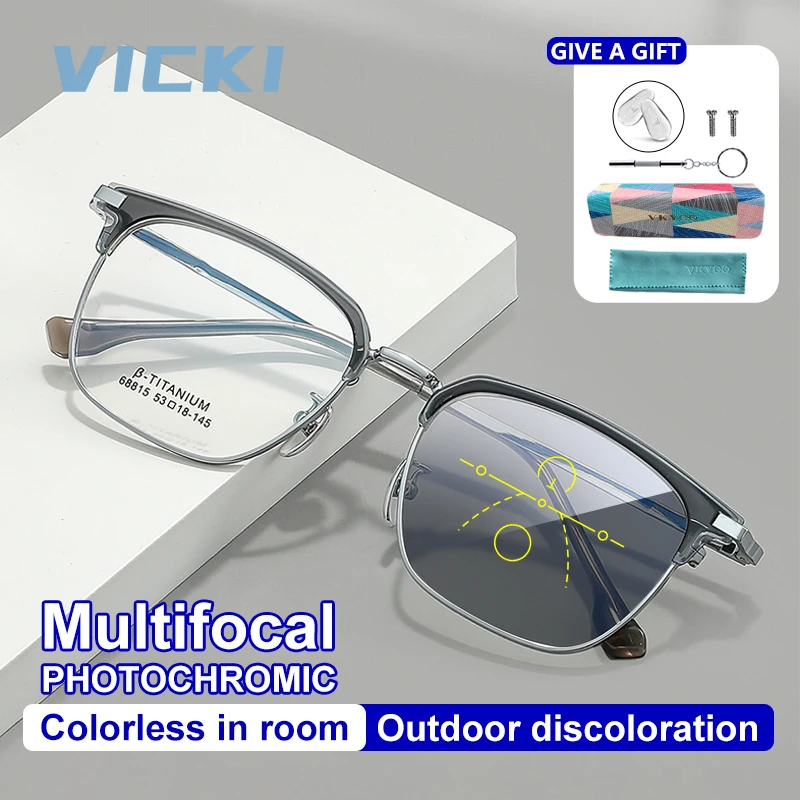 VICKI Sven Simple Embellishment Face Frame Retro All-in-one Metal ...