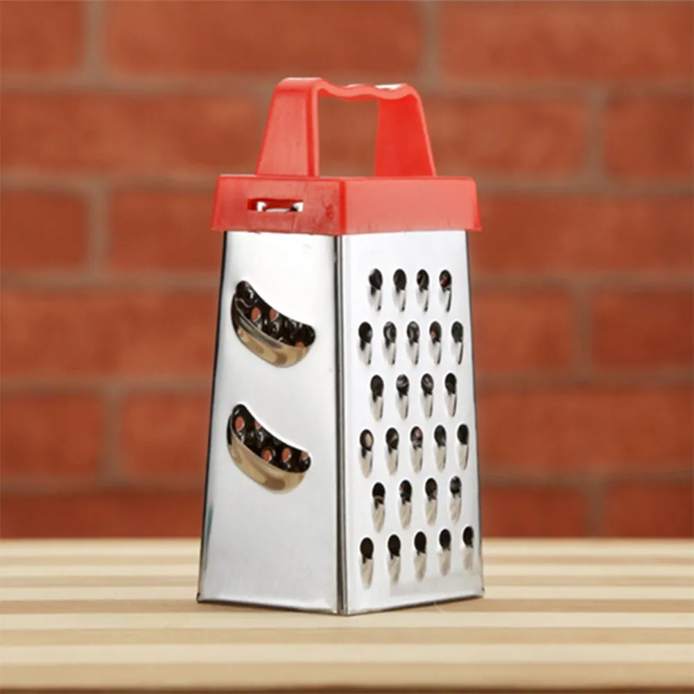 Stainless-Steel-Mini-4-Sided-Blades-Household-Box-Grater-Container ...