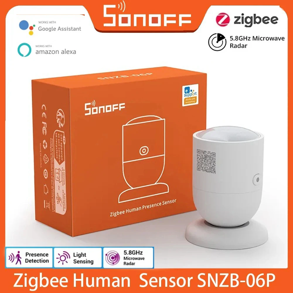SONOFF-SNZB-06P-Zigbee-Human-Presence-Sensor-Motion-Pet-Monitoring-Sensor-Home-Warehouse-Prevent ...