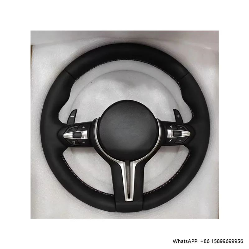 High-Quality Leather M Car Steering Wheel Wallpaper: Real-World Fit ...
