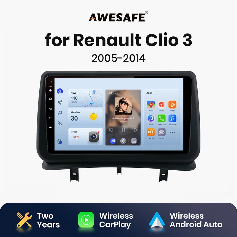 AWESAFE-reproductor-multimedia-con-Android-para-coche-autorradio-2-din-con-CarPlay-inal-mbrico ...