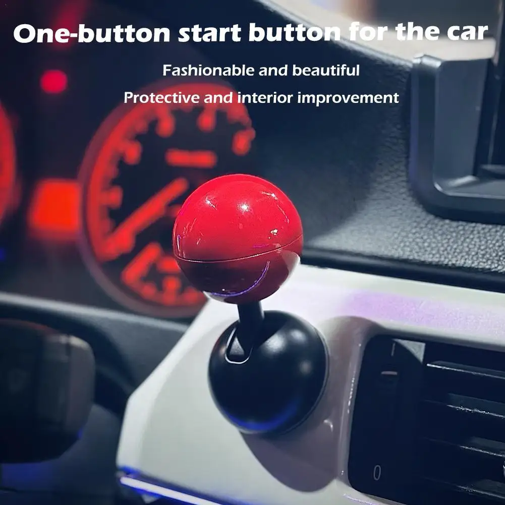 Car-One-button-Start-Button-Start-Cover-Decorative-Stickers-High ...