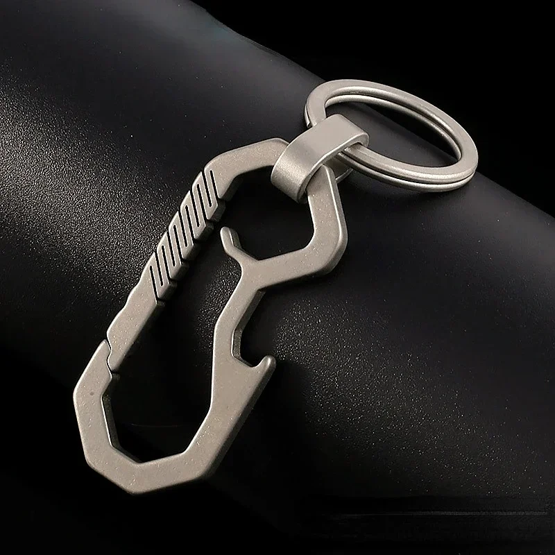 High-End-Titanium-Keychain-Luxury-Men-Car-Key-Chain-Key-Ring-Ultra ...