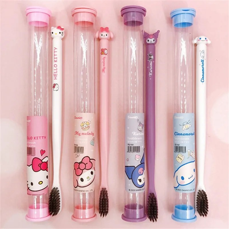 Sanrio-Toothbrush-Kawaii-Cartoon-Cinnamoroll-Kuromi-Student-Adult ...