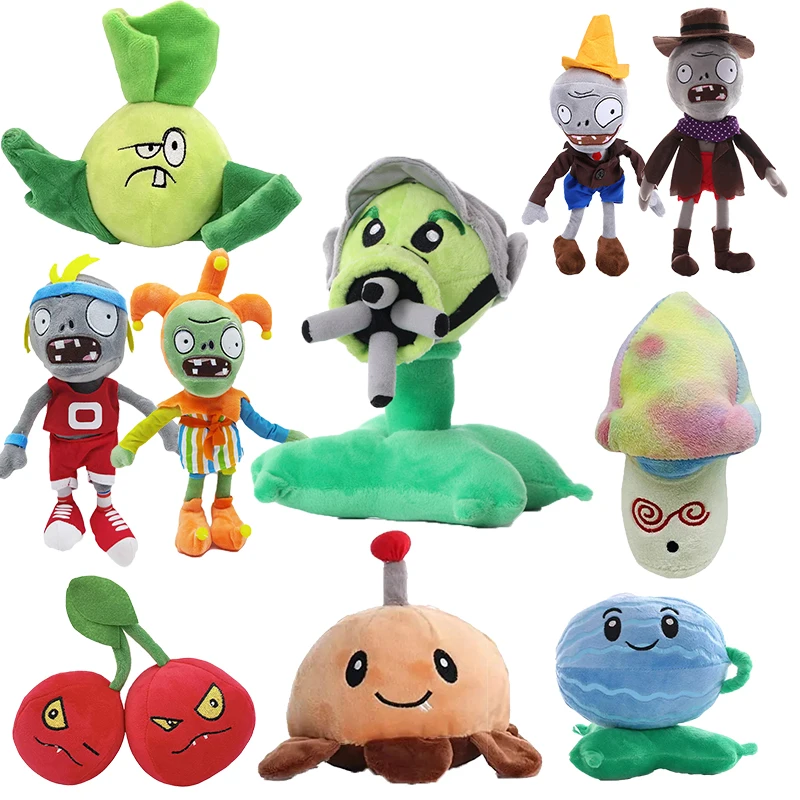 1pcs-Plants-vs-Zombies-Plush-Toys-13-20cm-PVZ-Plants-Peashooter ...