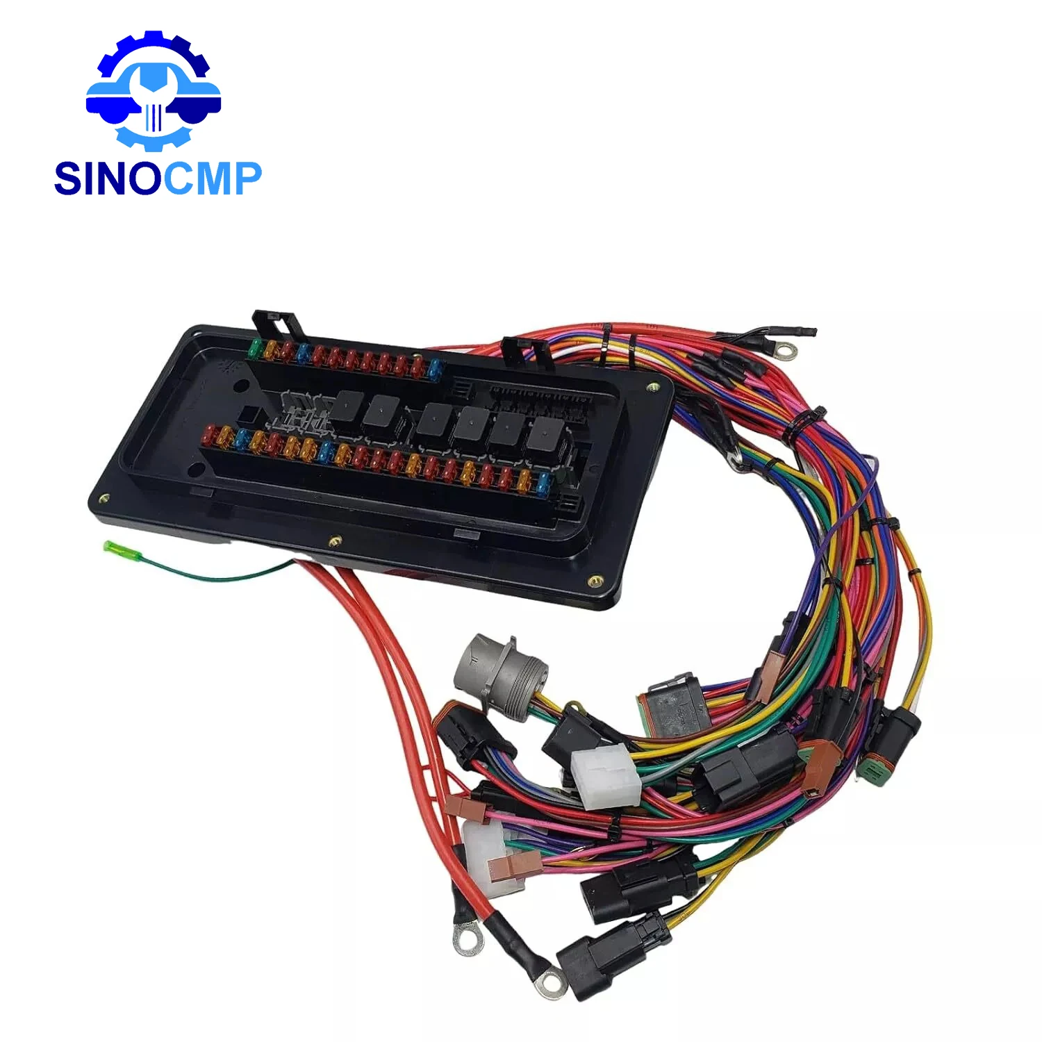 Fuse Box Wire Harness Assy 163-6740 For Caterpillar CAT 312C E320C ...