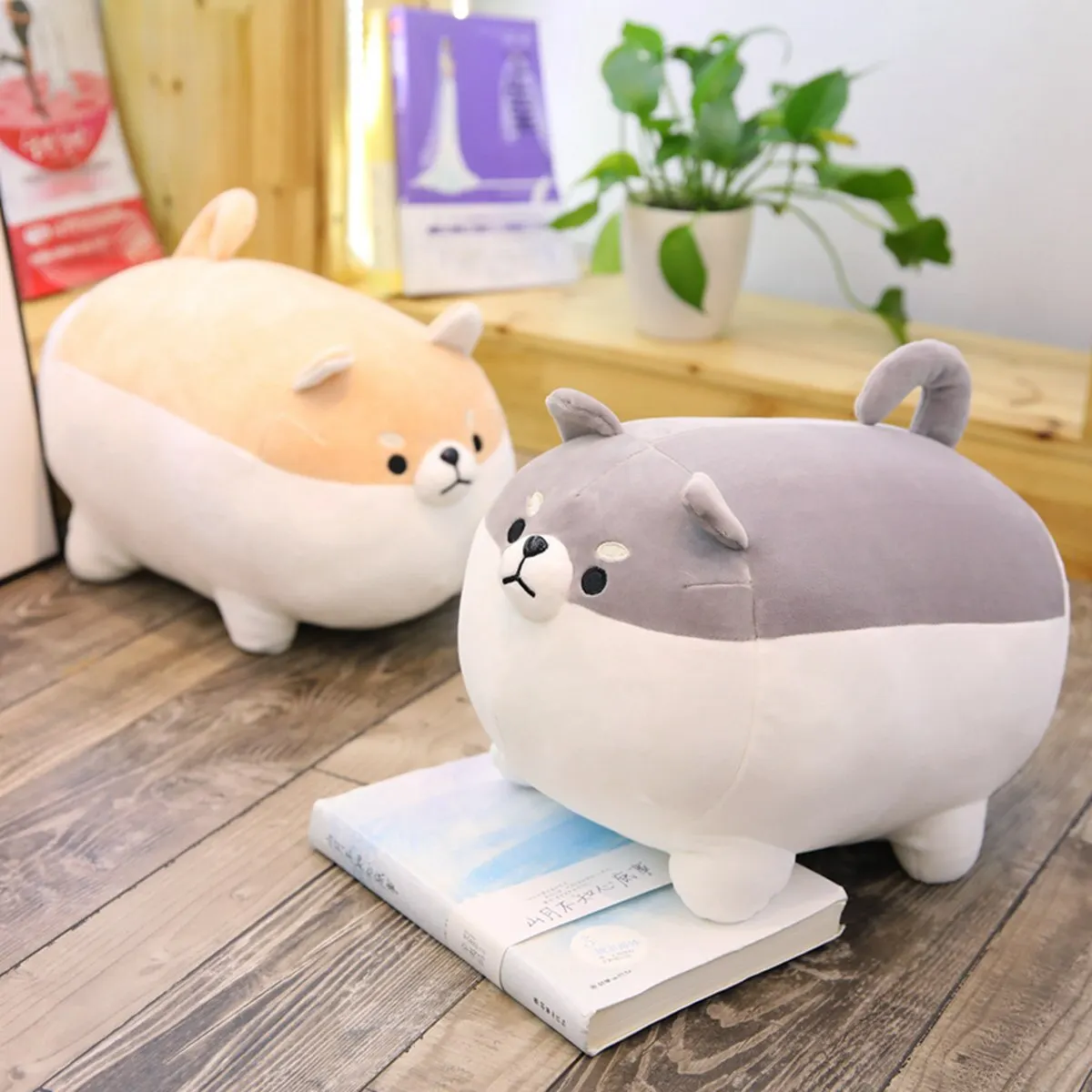 Cute-Shiba-Inu-Dog-Plush-Toy-40cm-Stuffed-Soft-Animal-Nap-Pillow ...