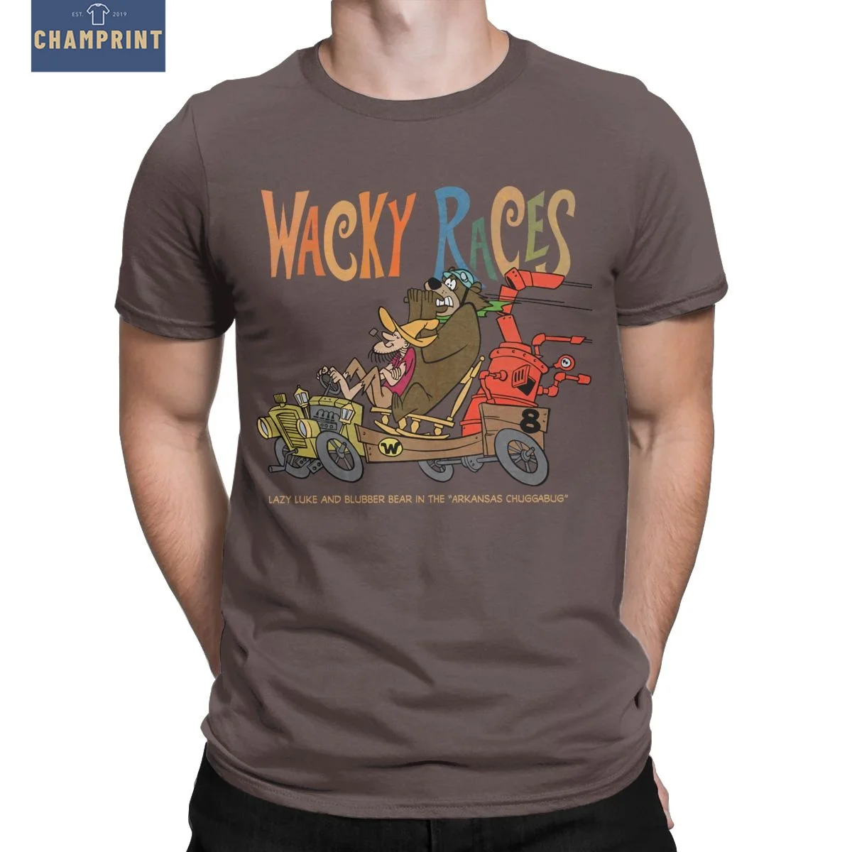 Men-60s-Wacky-Races-Cartoon-Lazy-Luke-And-Blubber-T-Shirt-Cotton ...