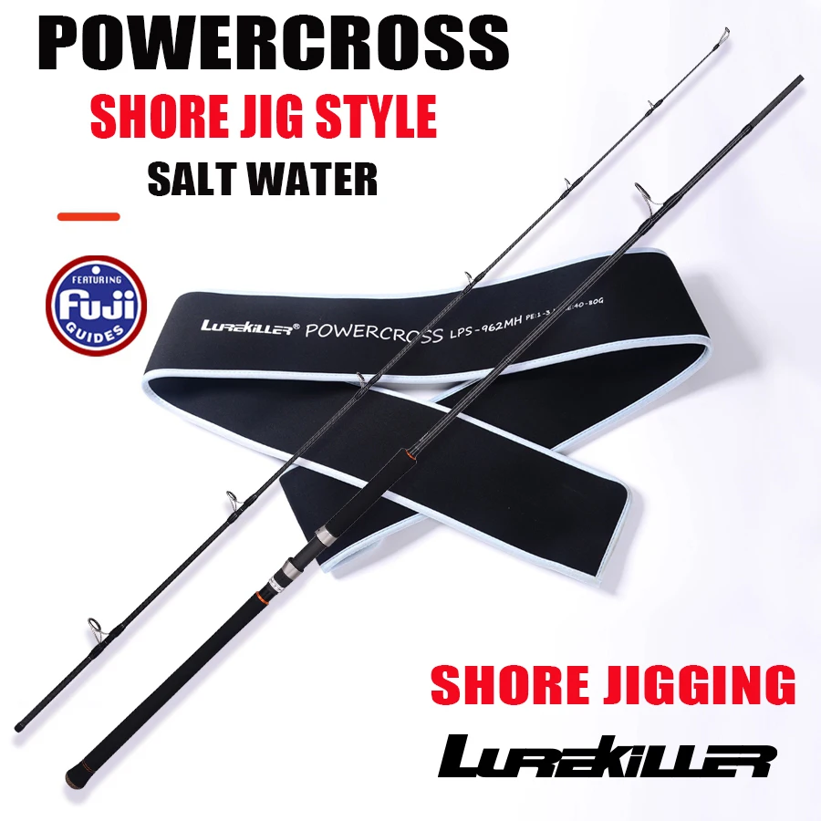 Lurekiller-New-POWERCROSS-Shore-Jigging-Rod-2-88M-Japan-Parts-96MH-96H ...
