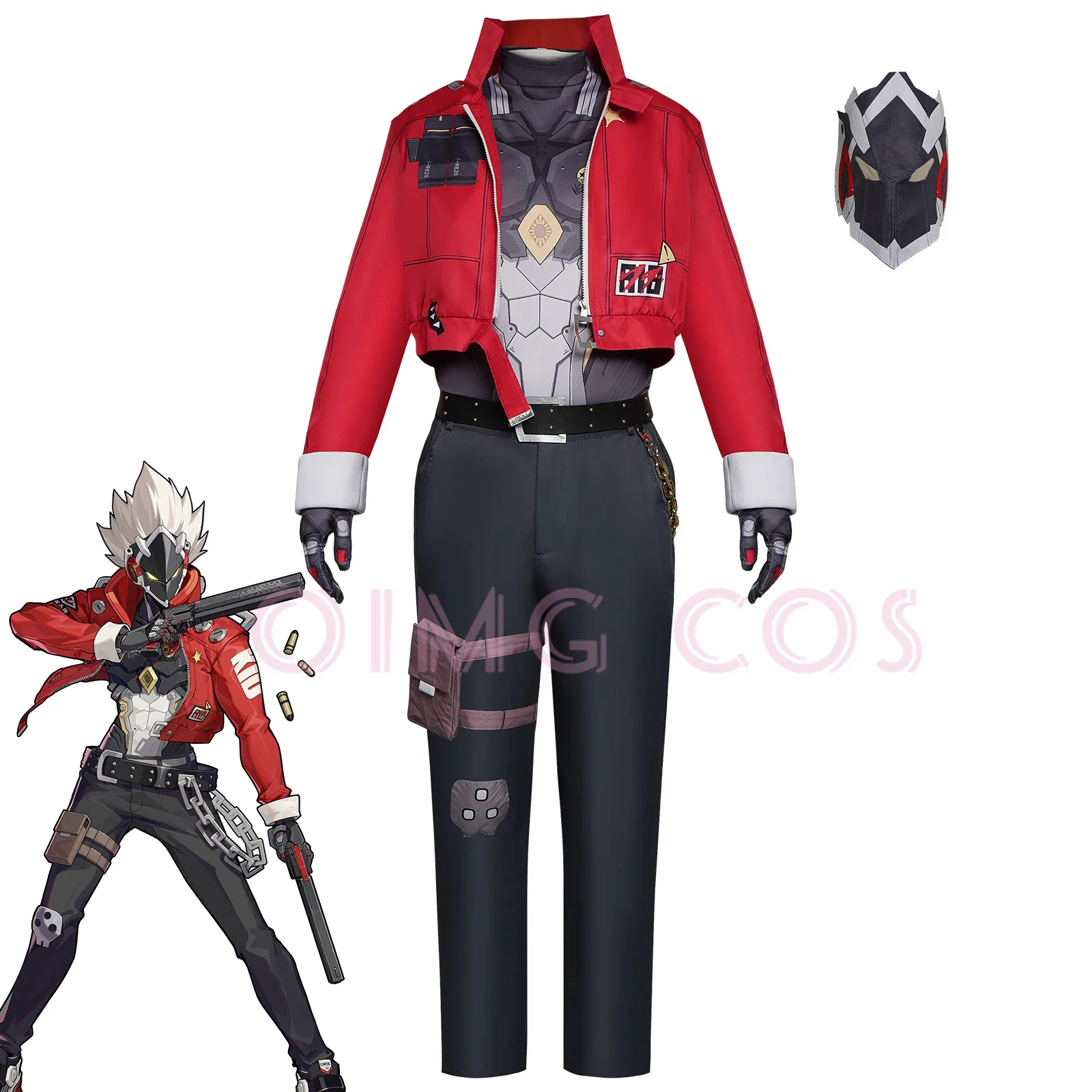 Billy-the-Kid-Zenless-Zone-Zero-Cosplay-Costume-Uniform-Wig-Anime ...