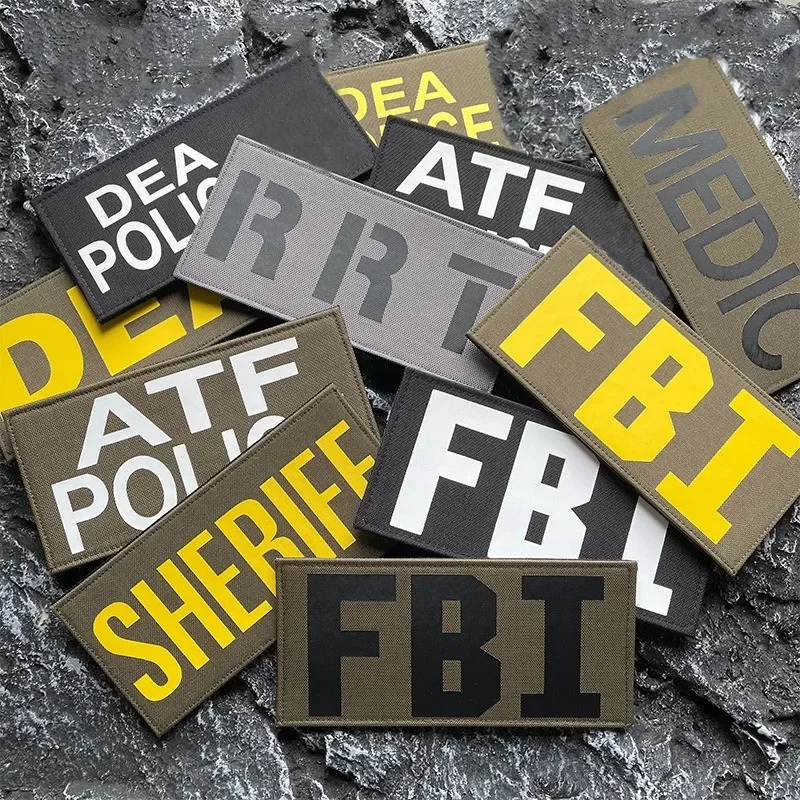 Americano-SHERIFF-Tactical-Tank-Top-Morale-Badge-Patch-FBI-ATF-Emblema ...