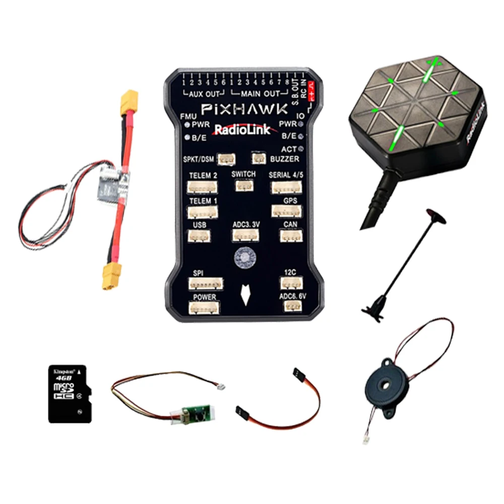 Radiolink-Pixhawk-PIX-APM-Flight-Controller-M8N-SE100-GPS-with-GPS ...