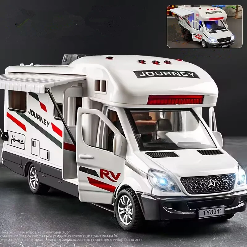 Luxo-RV-Recreacional-Diecast-Ve-culos-Modelo-de-Carro-Camper-Van ...