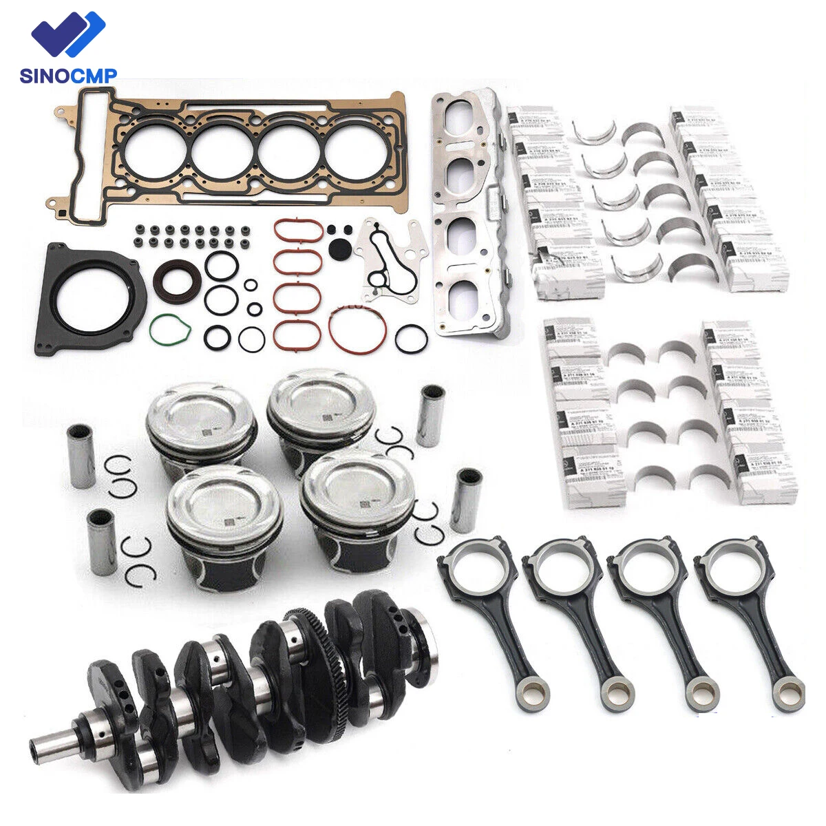 M270 2700300024 2700301917 2700300320 Engine Overhaul Rebuild Kit ...