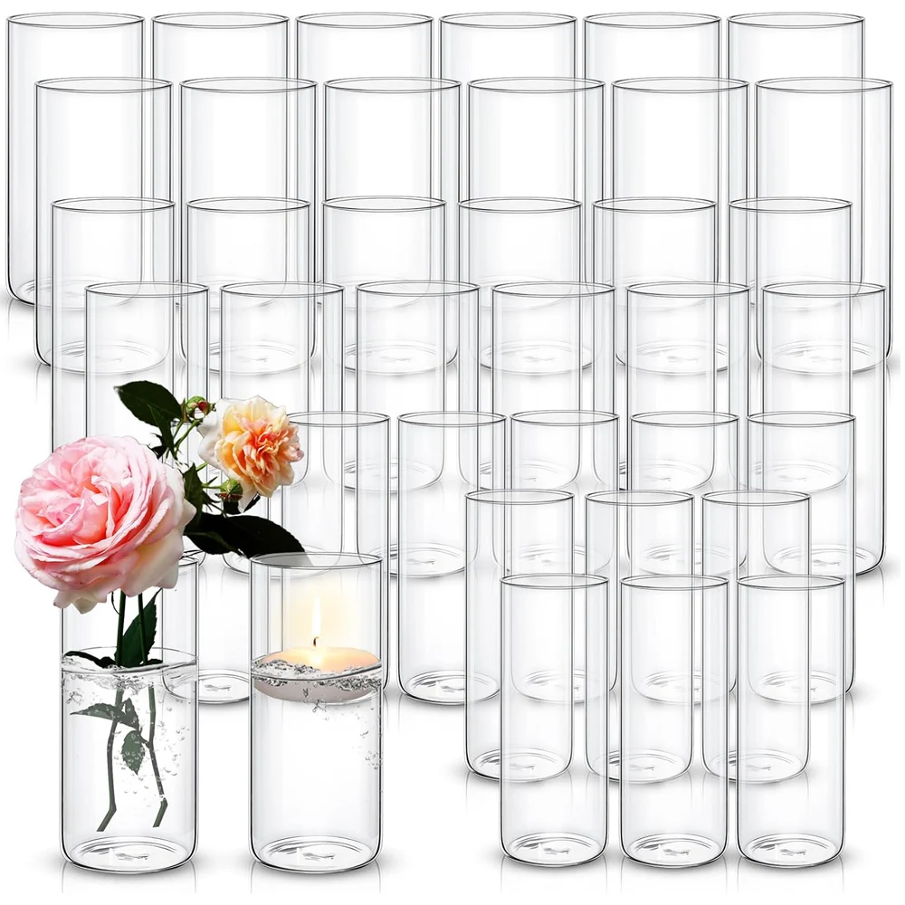 12pcs-Glass-Cylinder-Vases-for-Wedding-Centerpieces-Multiple-Clear ...