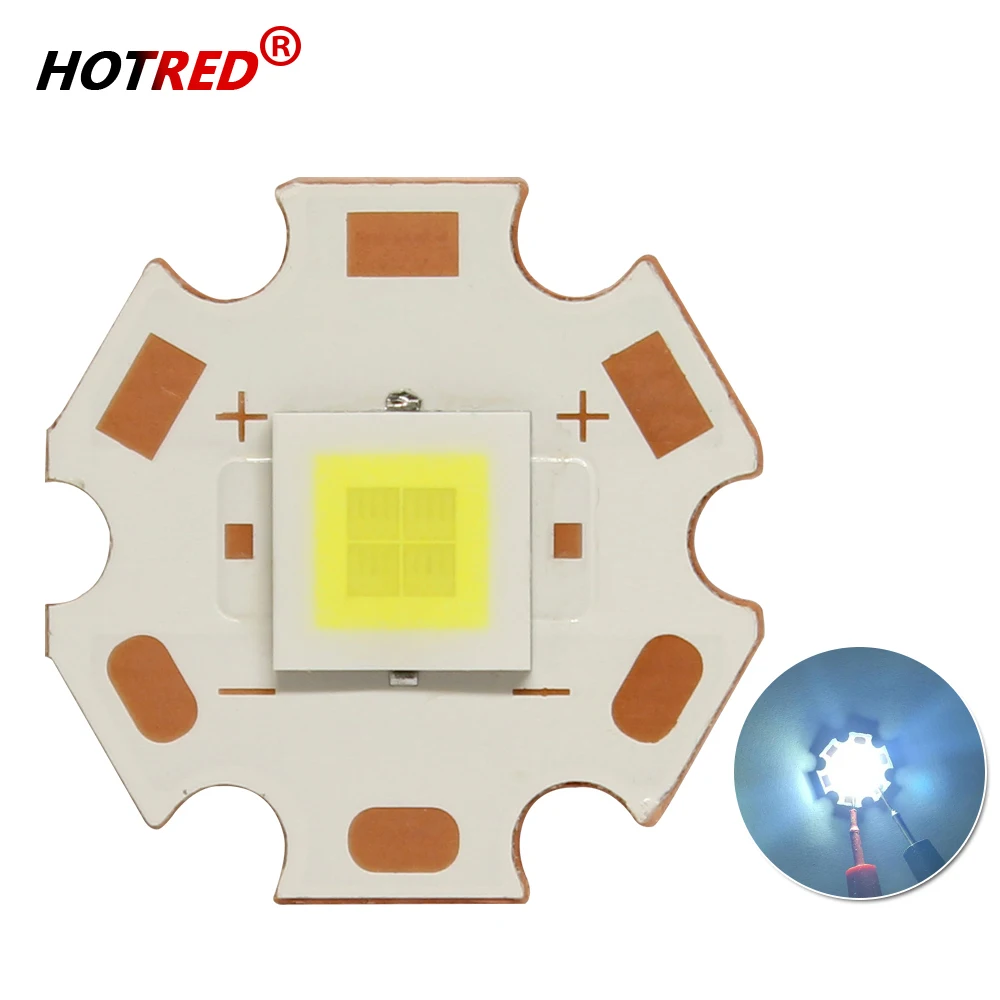 XHP70 HI 40W LED Chip XHP70.2 7070 Beads DC6V 6A 4500lm Cold White7000K ...