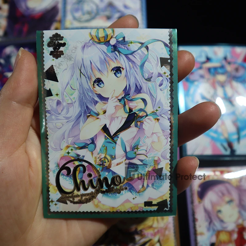 60pc Anime Card Sleeve 66*91mm Super Cute Anime Card Sleeve Japanese ...