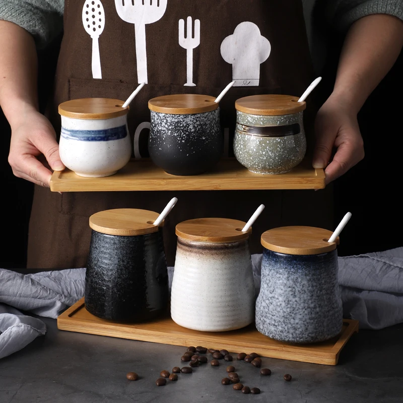 Ceramic-Seasoning-Jar-Salt-Sugar-Spice-Jar-Monosodium-Glutamate ...