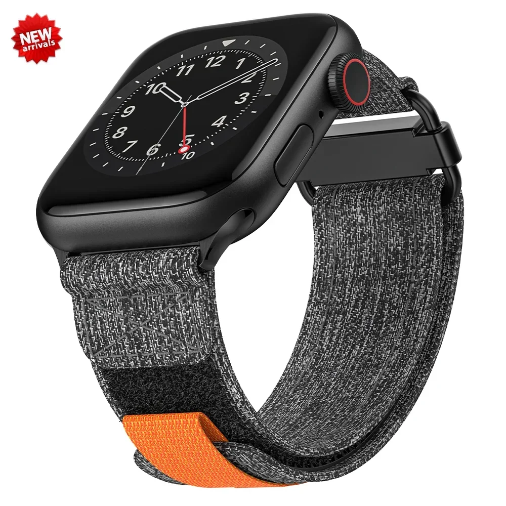 Canvas-Sport-Strap-For-Apple-Watch-Ultra-49mm-Loop-Nylon-Band-For ...