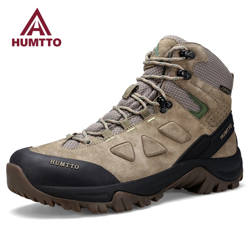 Humtto Waterproof Shoes For Men Winter Sports Climbing Trekking Hiking ...