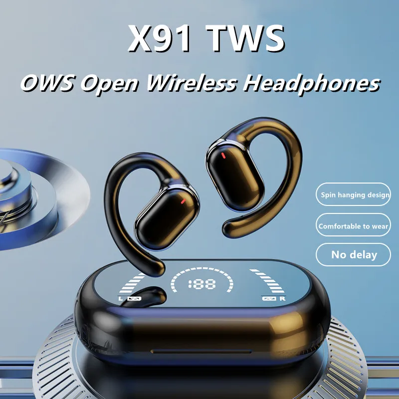 Original-X91-OWS-Earhook-Earphones-Bluetooth-5-3-Low-Latency-Gaming ...