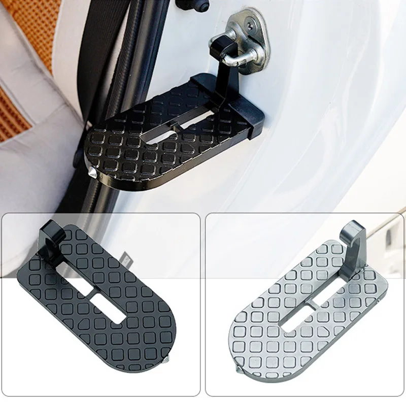 Auto-Gear-Door-Step-Easy-Access-to-Roof-Supports-Foldable-Car-Rack-Step ...