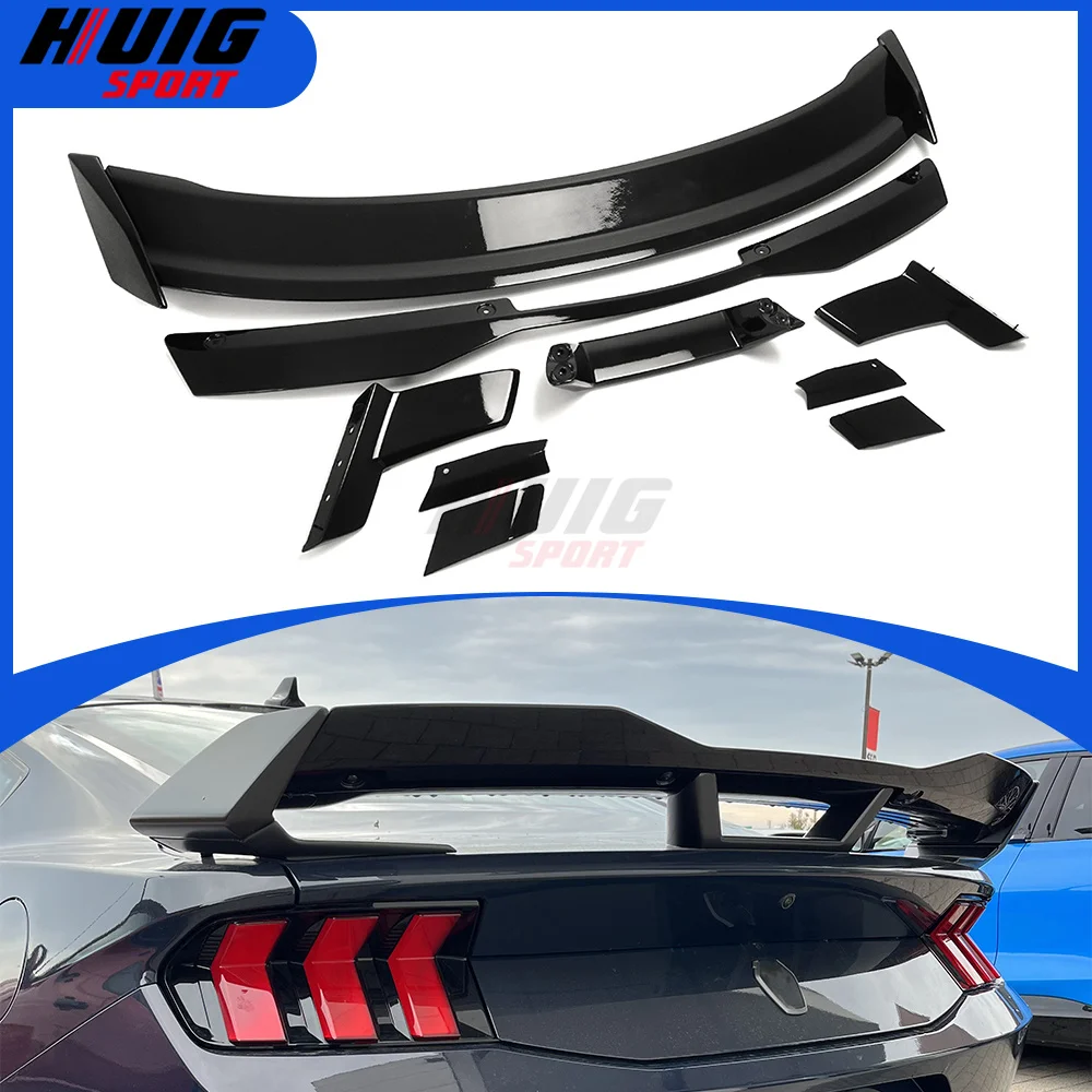 For-Ford-Mustang-S650-GT-Dark-Horse-2024-2025-ABS-Black-Car-Rear-Tail ...