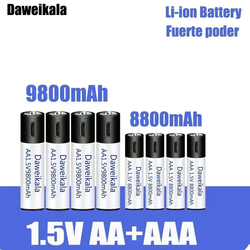 AA-AAA-USB-rechargeable-battery-AA-1-5V9800mAh-AAA-8800mAh-toy-lithium ...
