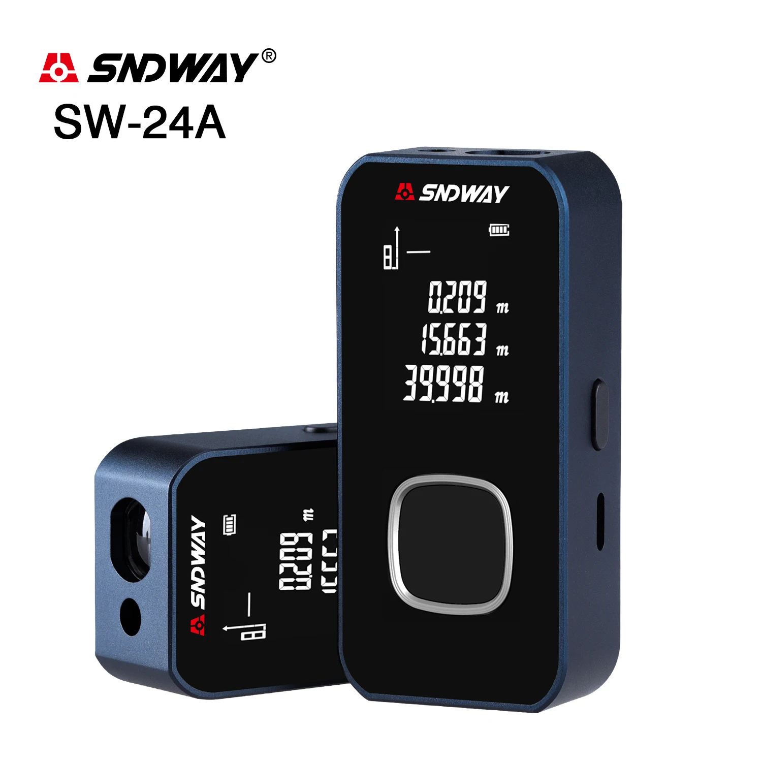 SNDWAY-Laser-Distance-Meter-Range-Finder-Mini-Trena-Laser-Tape-Measure ...